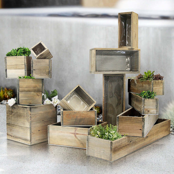 Reclaimed Wood Boxes - Wholesale Case