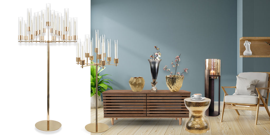 Luxury Wholesale Home Décor and Modern Floral Accent Centerpieces