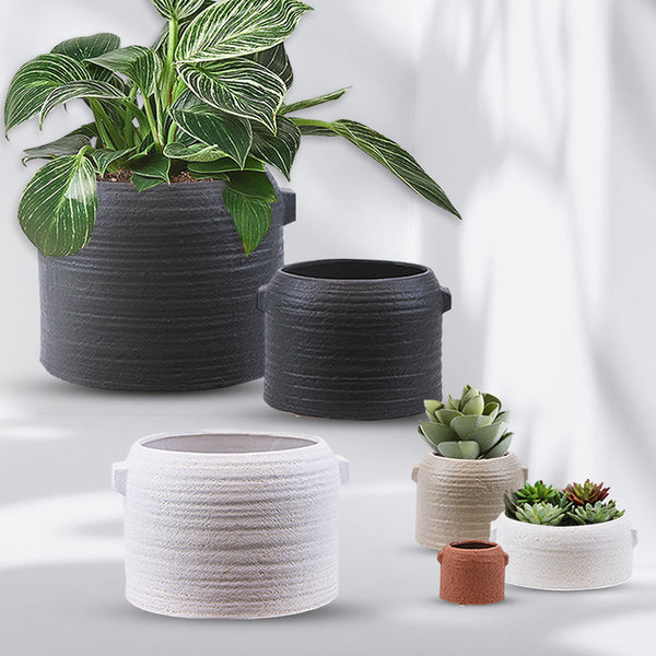 Zinto Ceramic Garden Pots and Planters - Wholesale Case